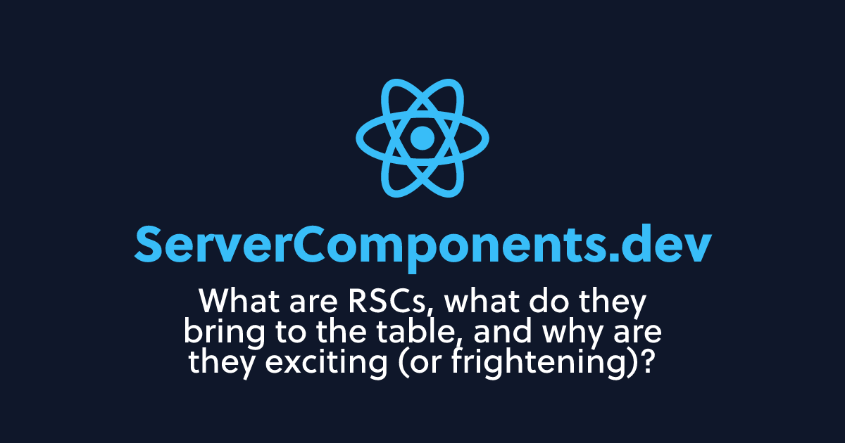 What Are React Server Components